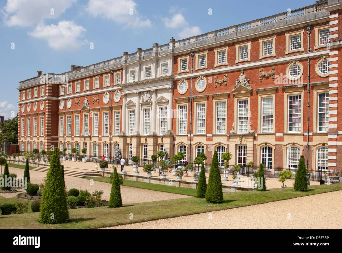 Hampton Court Palace, Richmond upon Thames, London Stock Photo - Alamy