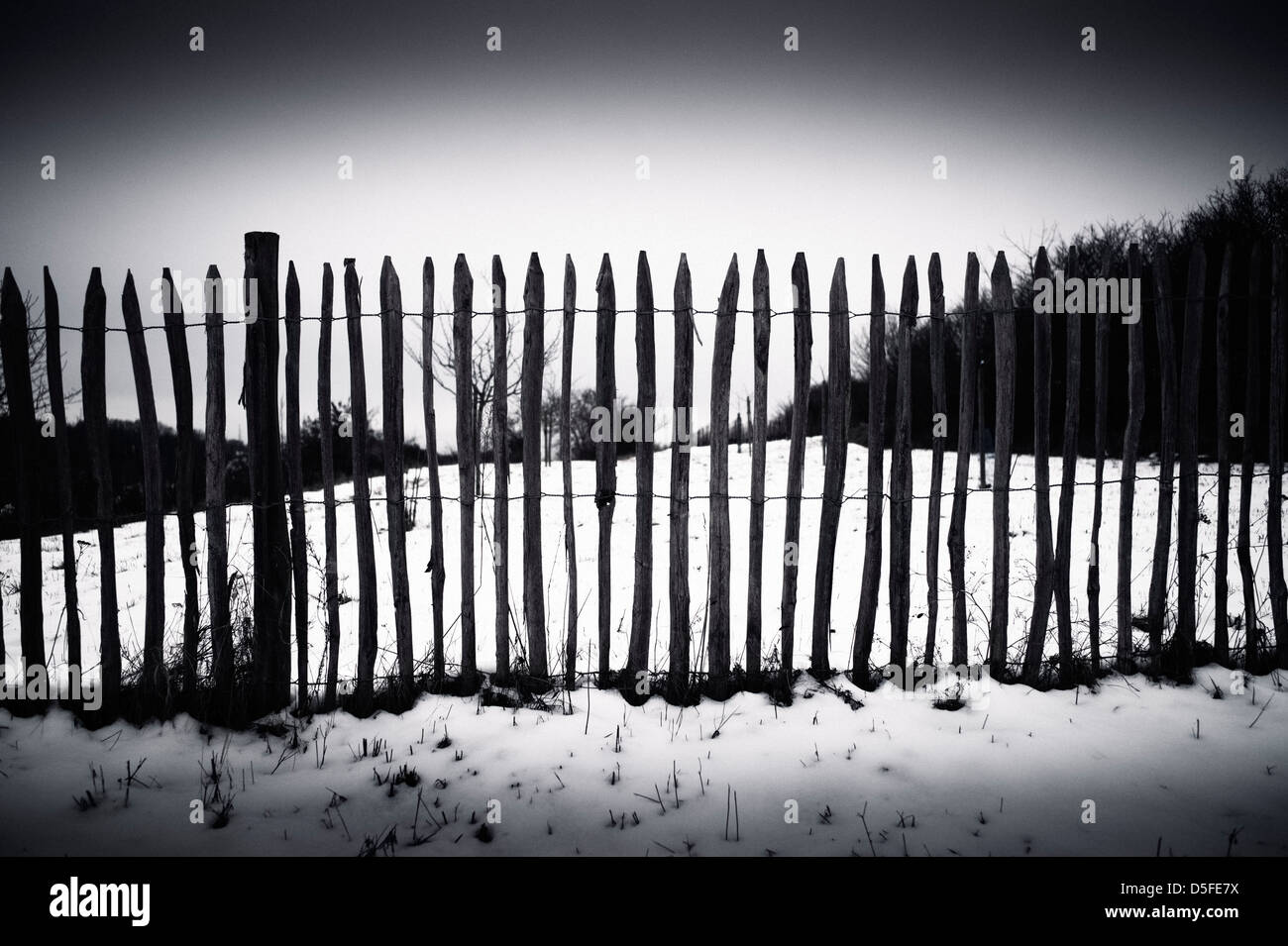 Wooden fence Weingarten Germany Stock Photo - Alamy