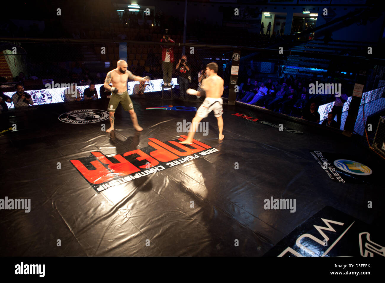 IMPERA MMA Fighting Championship 2013 Rome, the match between Rafael ...