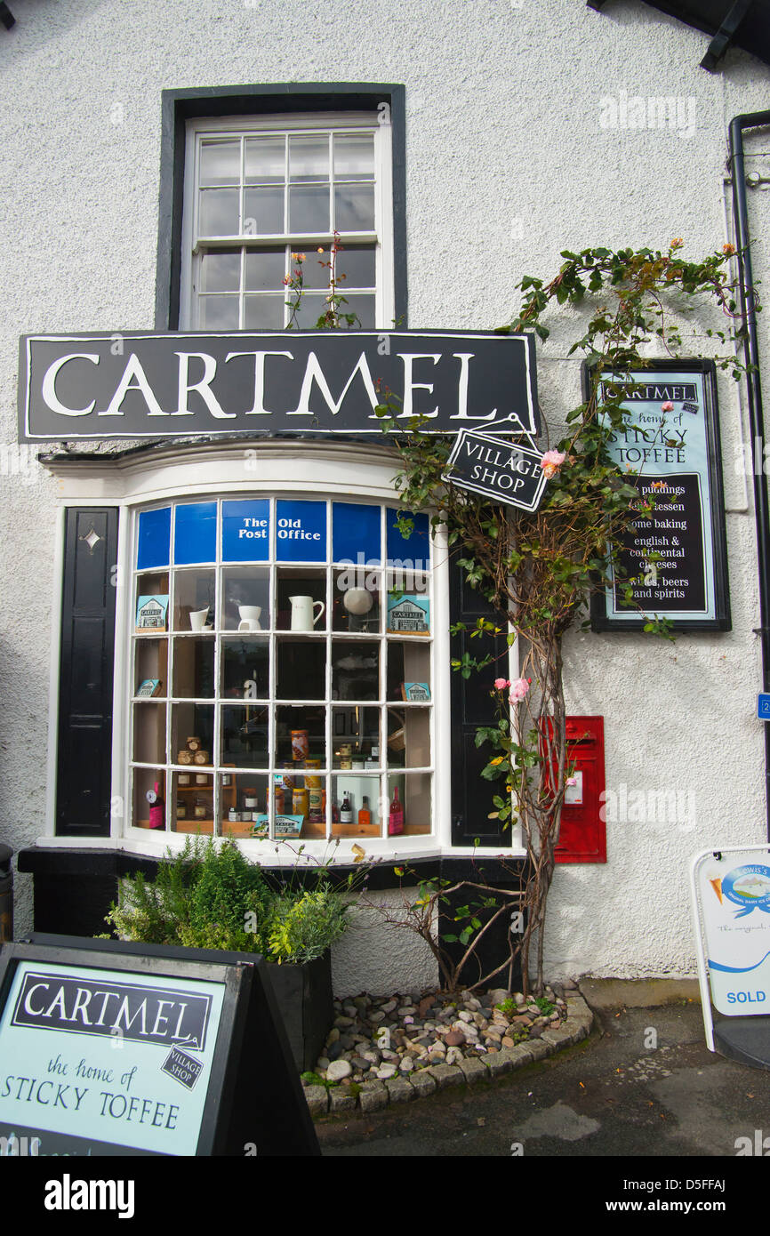 Cartmel village, Grange over Sands, Lake district, Cumbria, England ...