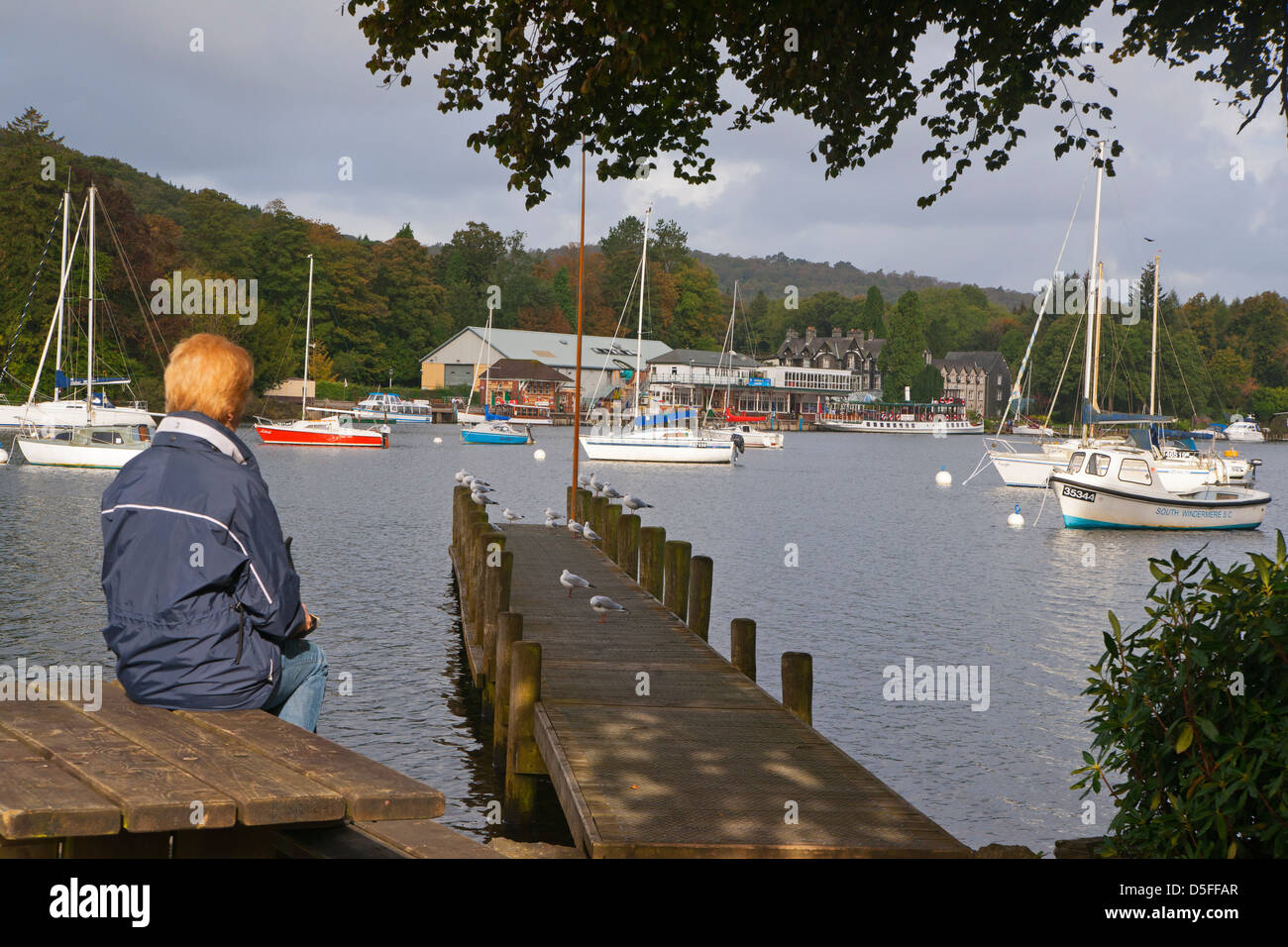 Fell Foot Park, Windermere, Lake district, Cumbria, England Stock Photo ...