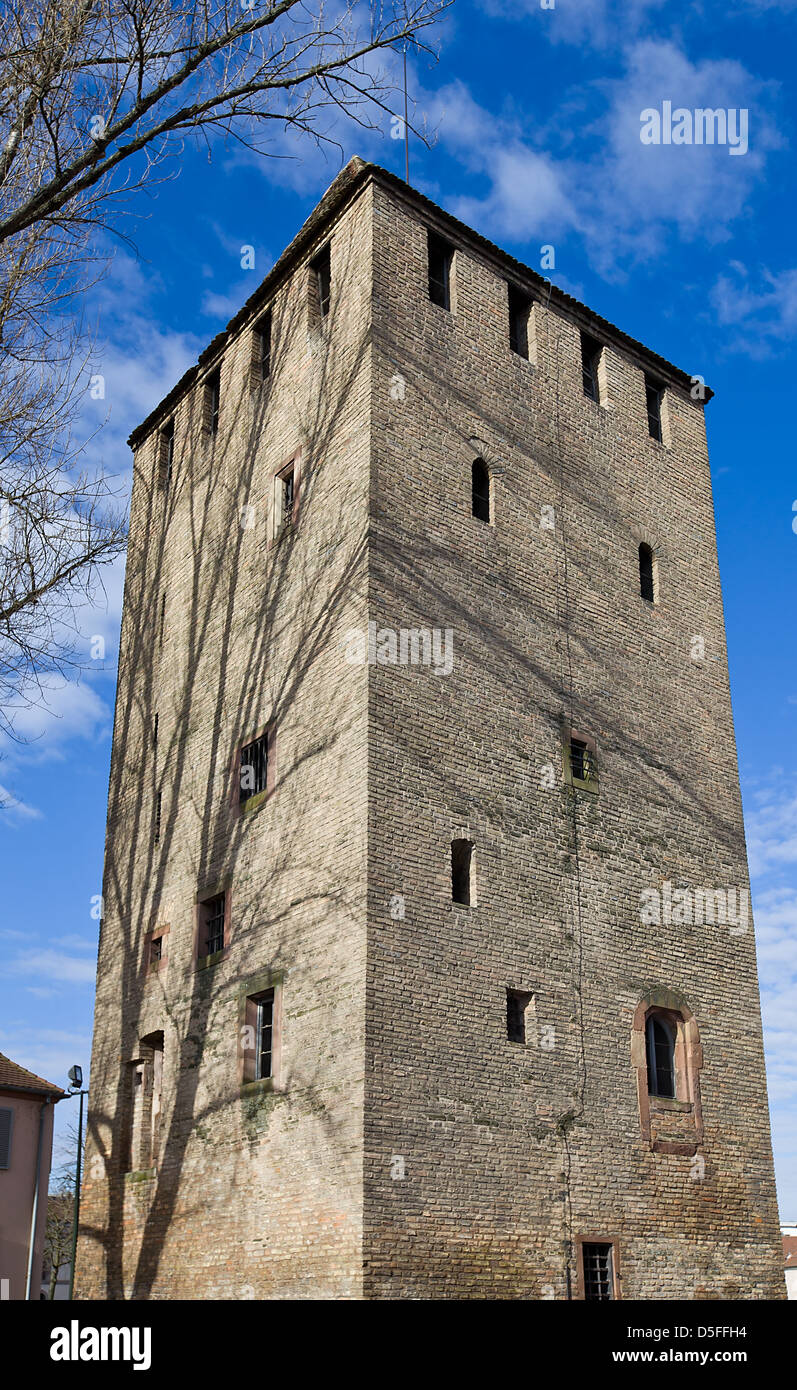 Frenchman Tower (Franzosische Turm, circa 1230). Small France block ...
