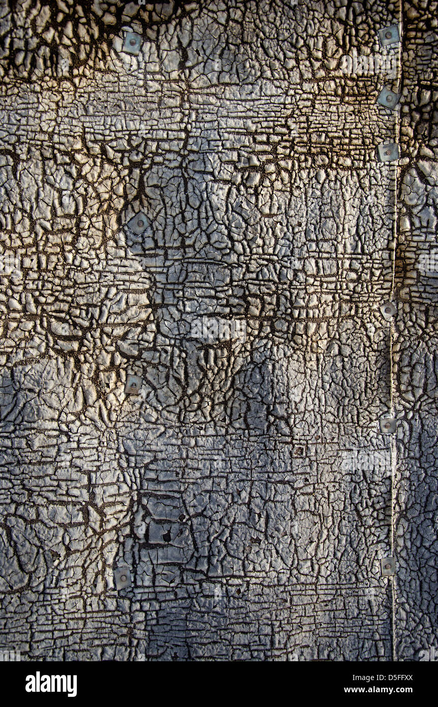 old and cracked ruberoid background and texture Stock Photo - Alamy