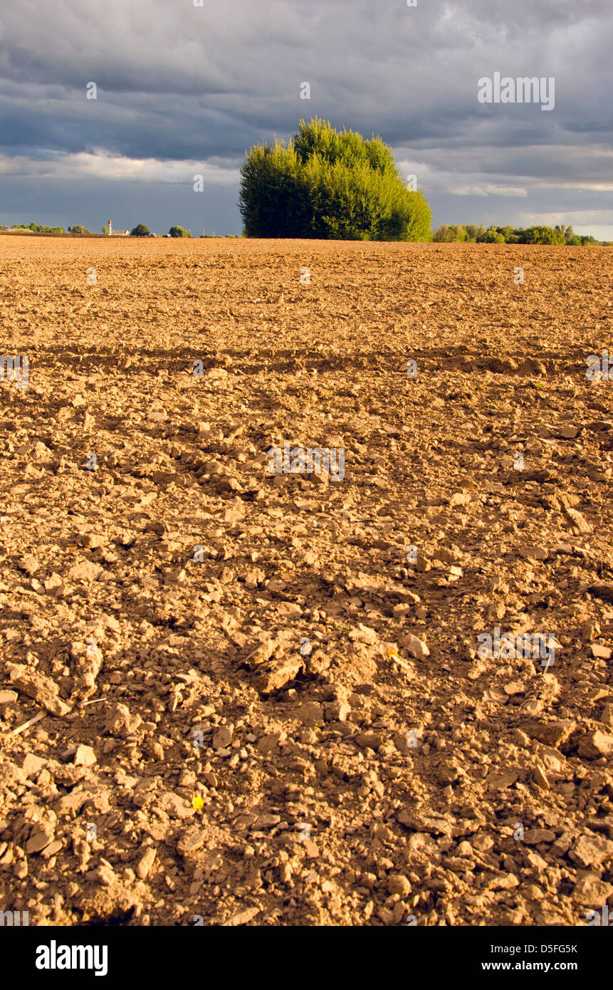 Tillage soil pattern hi-res stock photography and images - Alamy