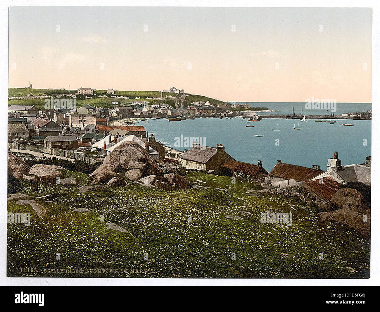 A scenic photograph capturing the view from St. Mary's Island of ...
