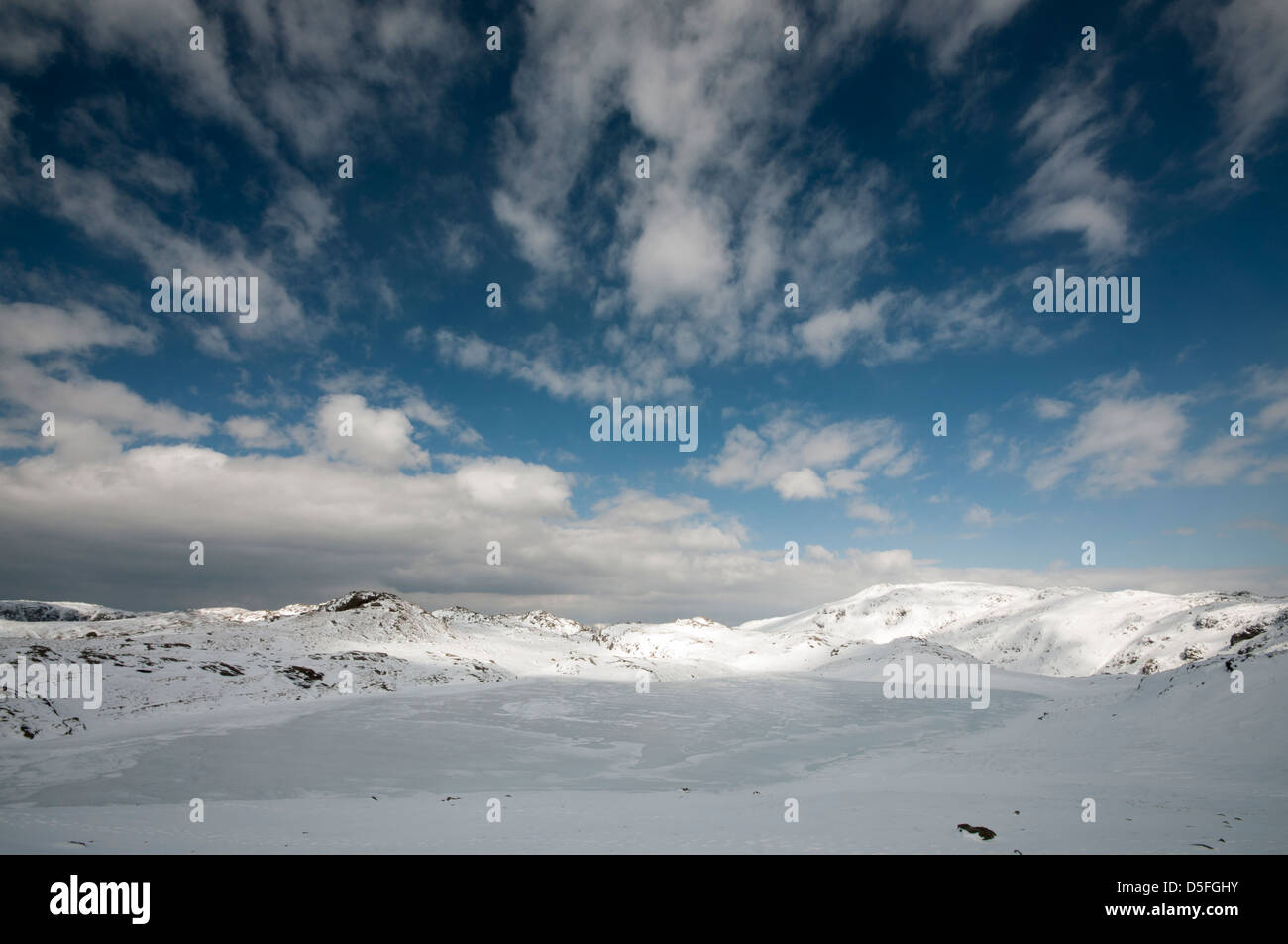 Tarn how national trust winter hi-res stock photography and images - Alamy
