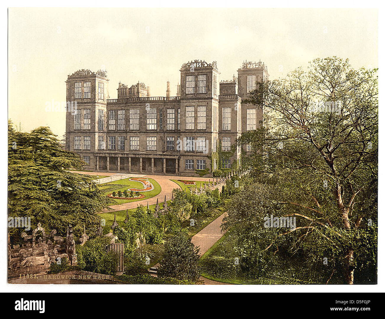 Hardwick hall 19th century hi-res stock photography and images - Alamy