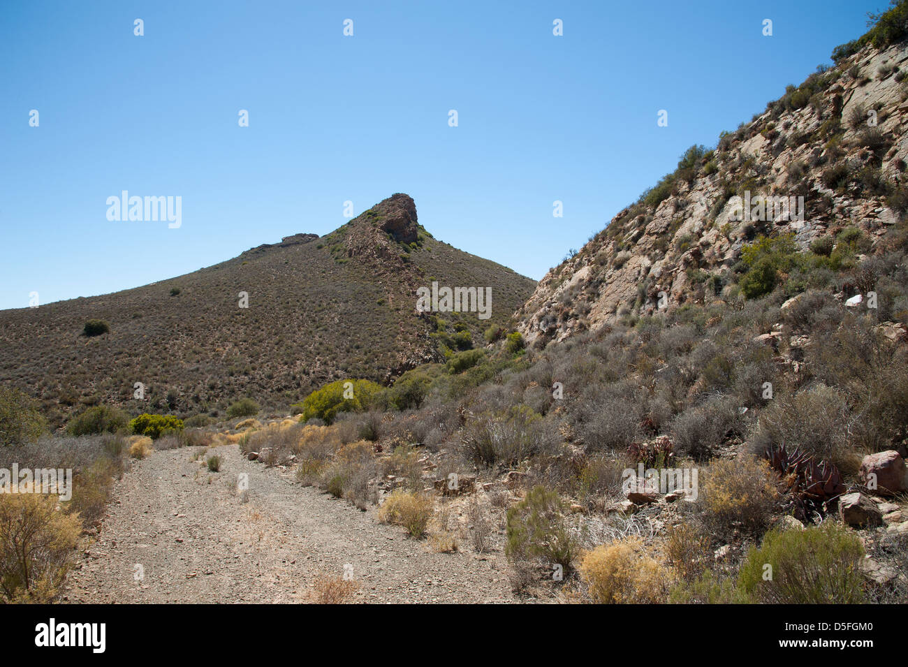 The Karoo a semi desert natural region north of Laingsburg South Africa ...