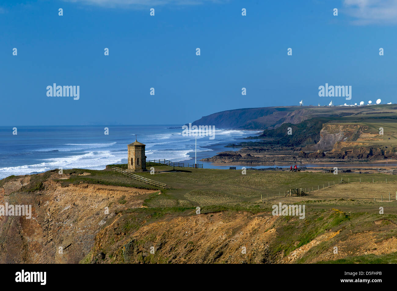 The "Pepper Pot" storm tower, Bude, North Cornwall, UK Stock Photo - Alamy