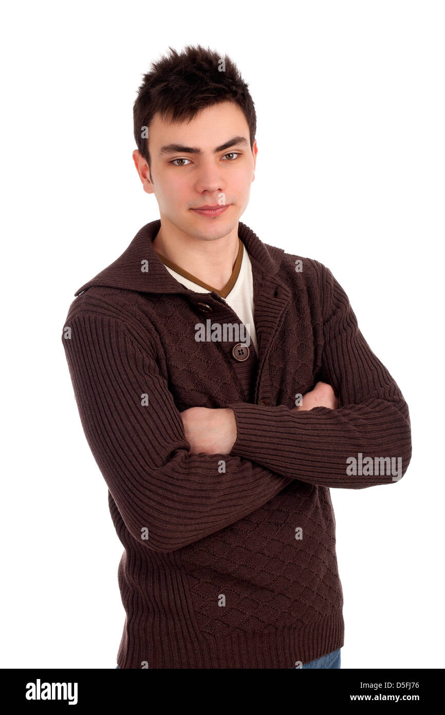 Portrait of handsome young man Stock Photo - Alamy
