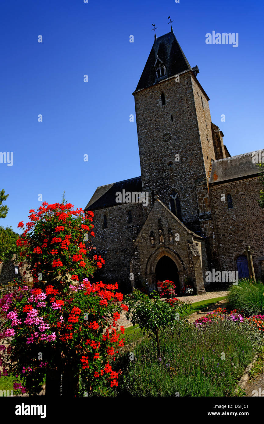 11th century Lonlay l'Abbaye, Orne, Normandy, France Stock Photo - Alamy