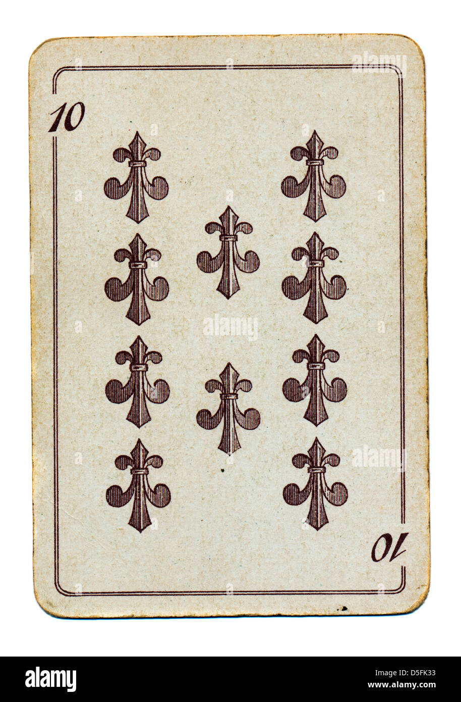 Old jack card Cut Out Stock Images & Pictures - Alamy