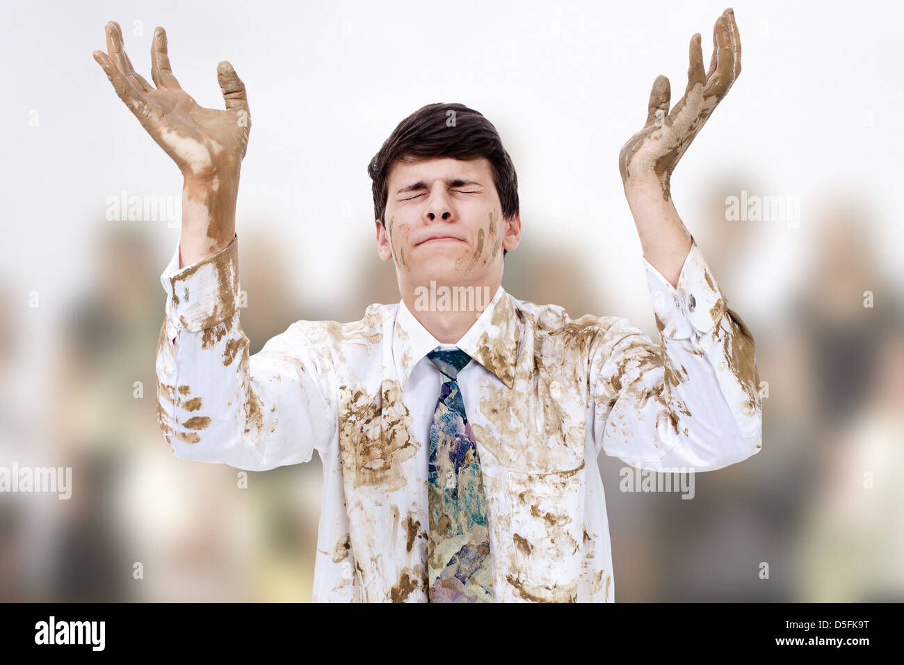 Dirty man standing hi-res stock photography and images - Alamy