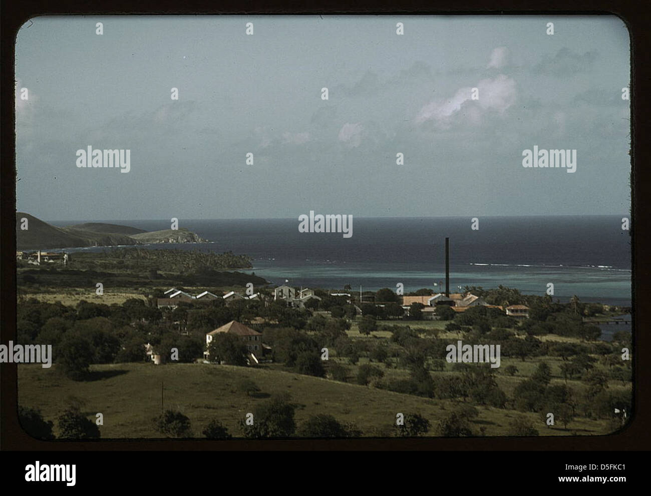 The harbor, Christiansted, St. Croix, Virgin Islands (LOC Stock Photo ...