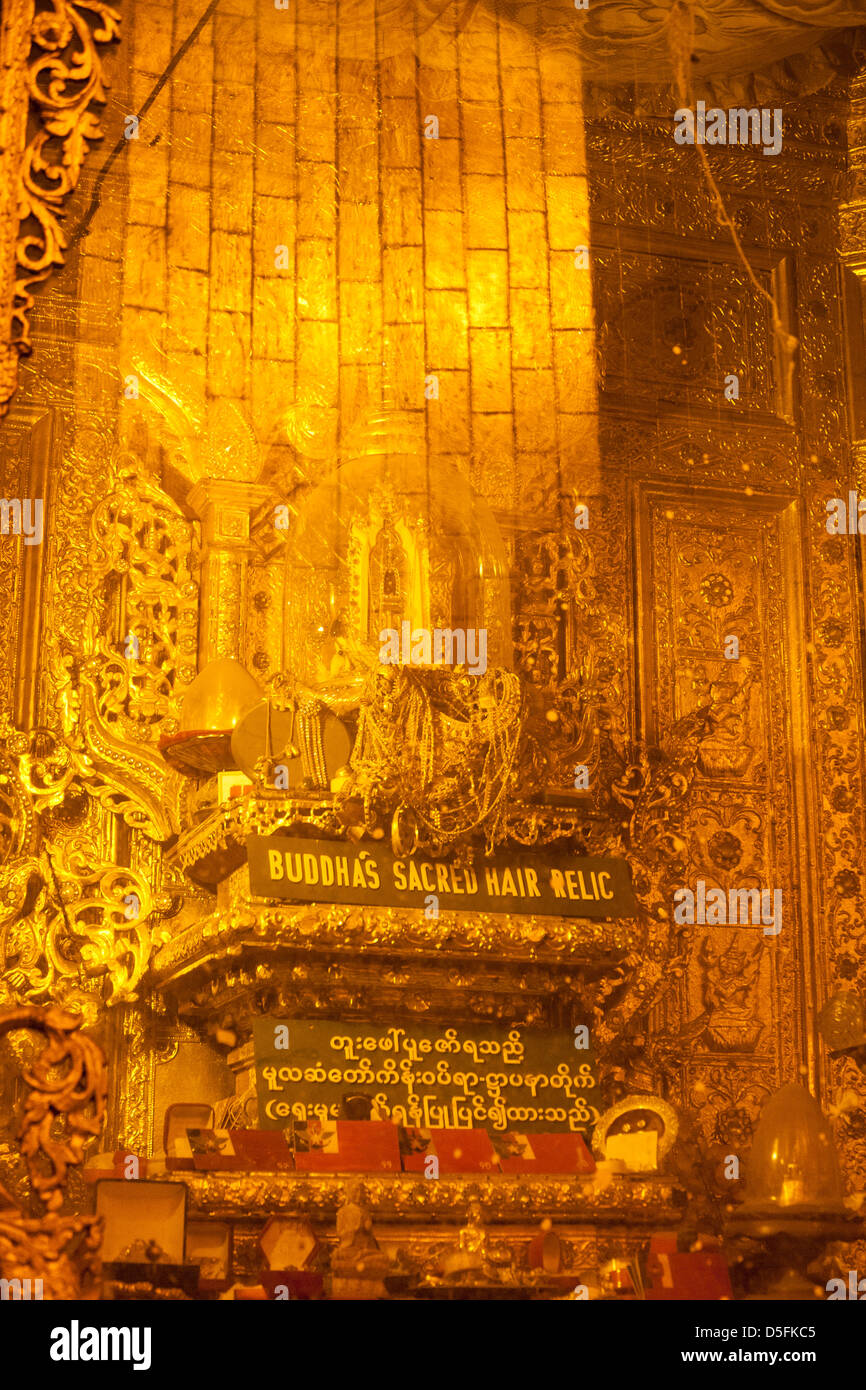 Buddha’s Sacred Hair Relic, Botataung Pagoda, Buddha’s First Sacred ...