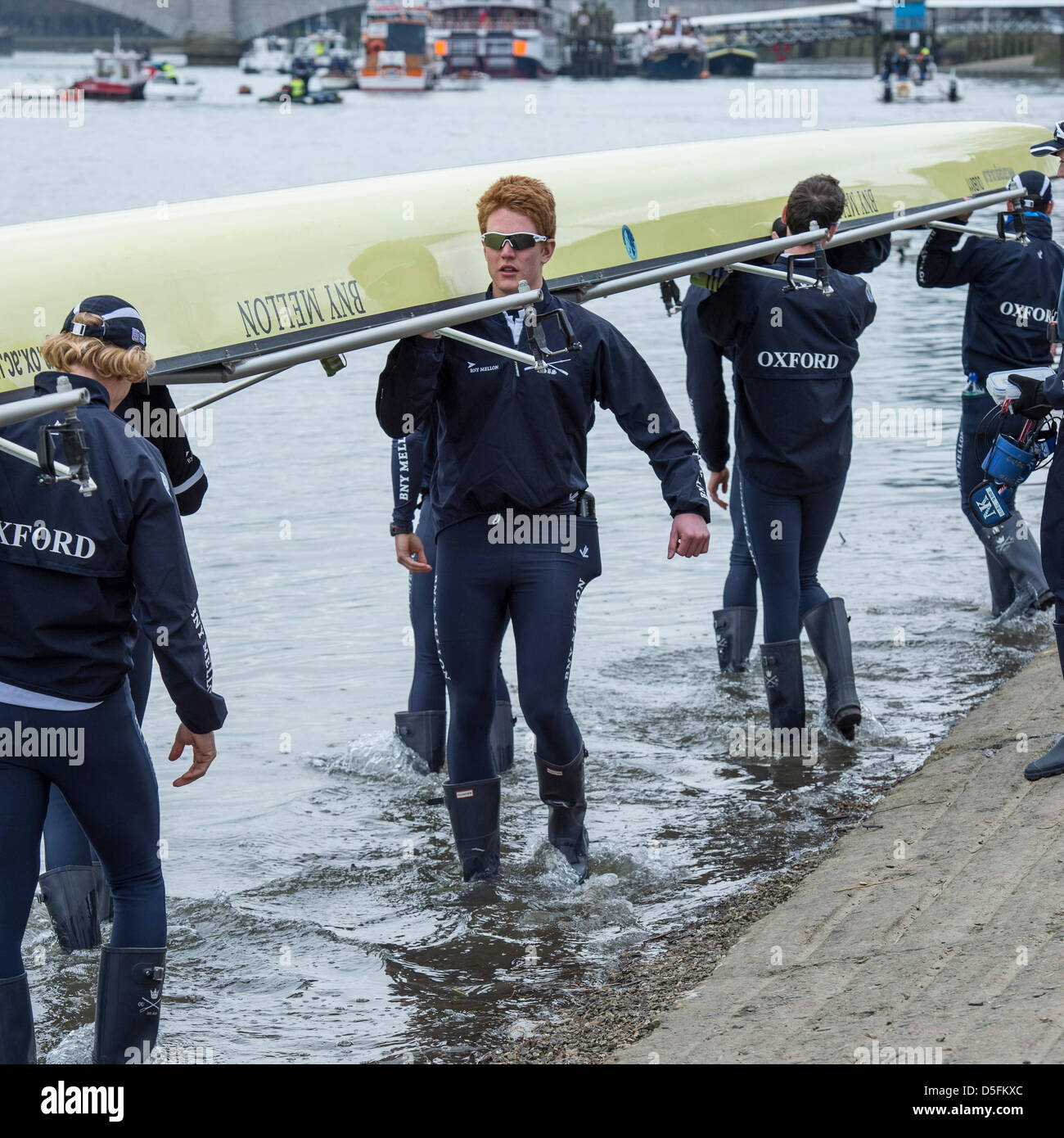 Rowan lawson boat race british cubc cambridge blue boat hi-res stock ...