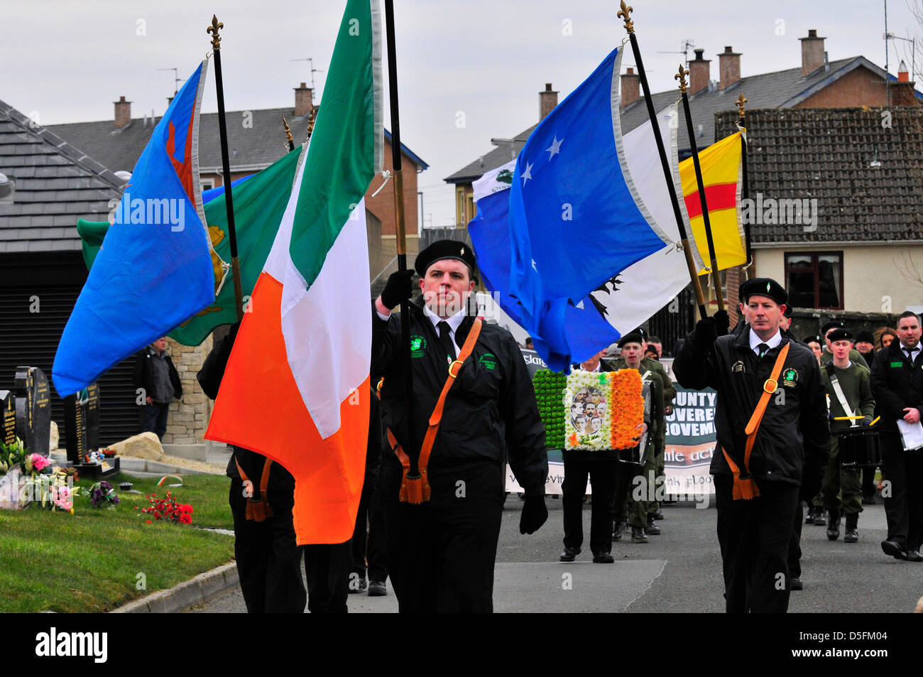 Irish republican grave hi-res stock photography and images - Alamy