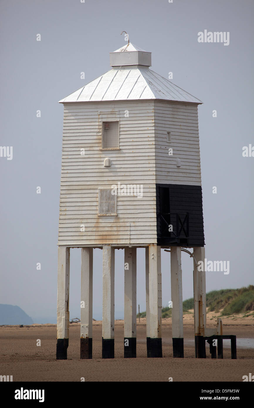 The Low Lighthouse Burnham on Sea Stock Photo - Alamy