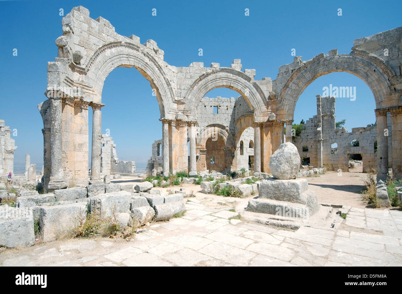 Simeon stylites pillar hi-res stock photography and images - Alamy
