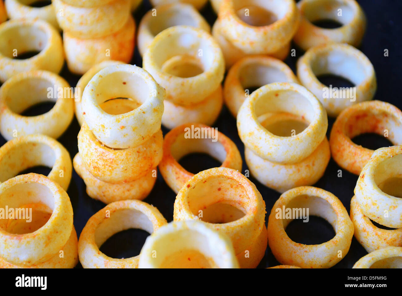 Chili Potato Rings Stock Photo - Alamy