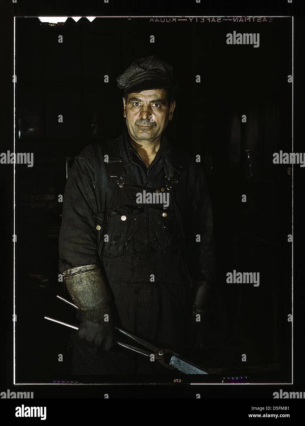 Daniel Anastazia, a blacksmith’s helper at the Rock Island Railroad ...