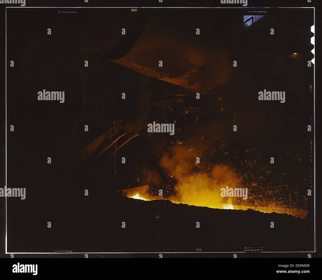 Slag run off hi-res stock photography and images - Alamy