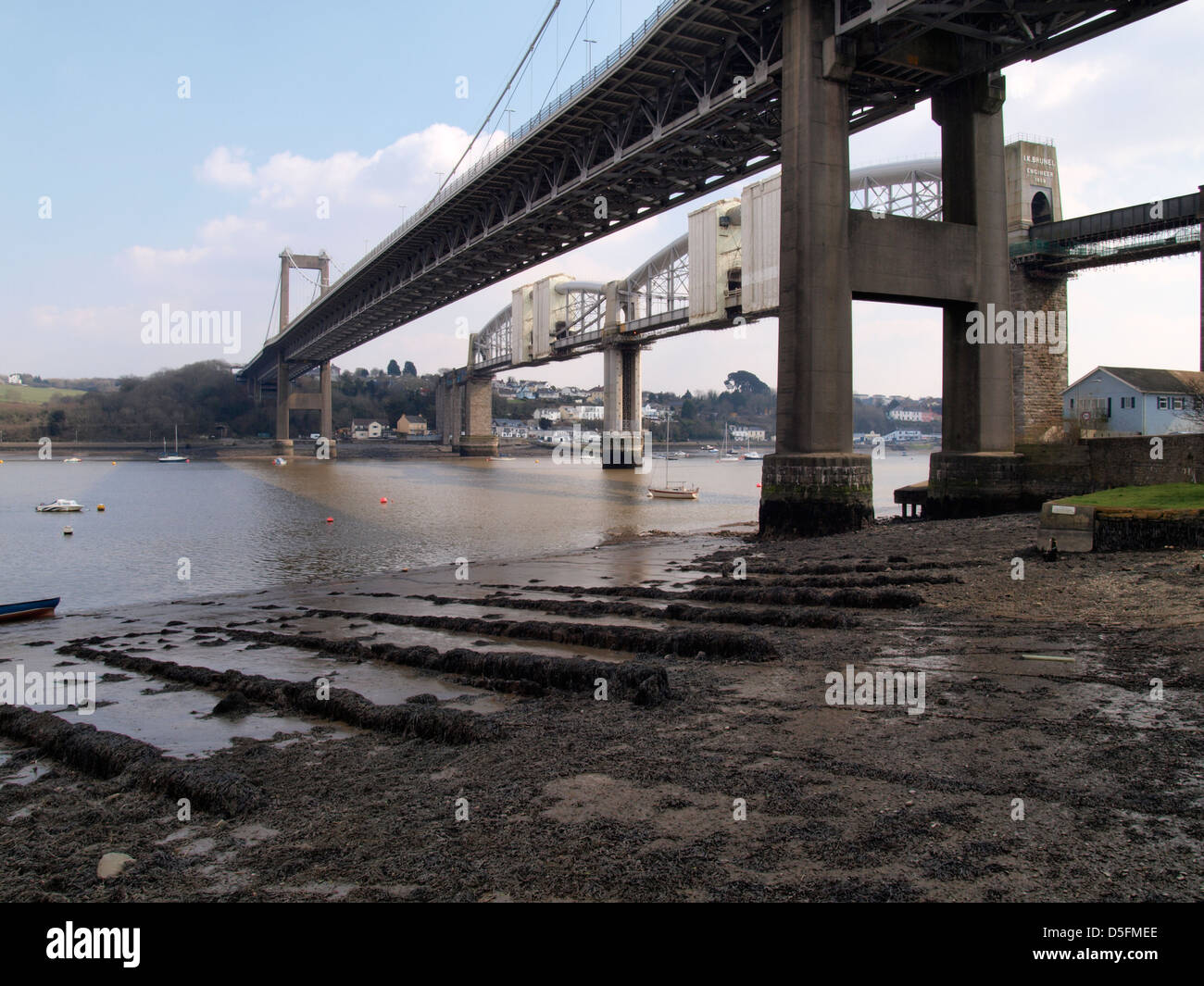Tamar estuary cornwall hi-res stock photography and images - Alamy