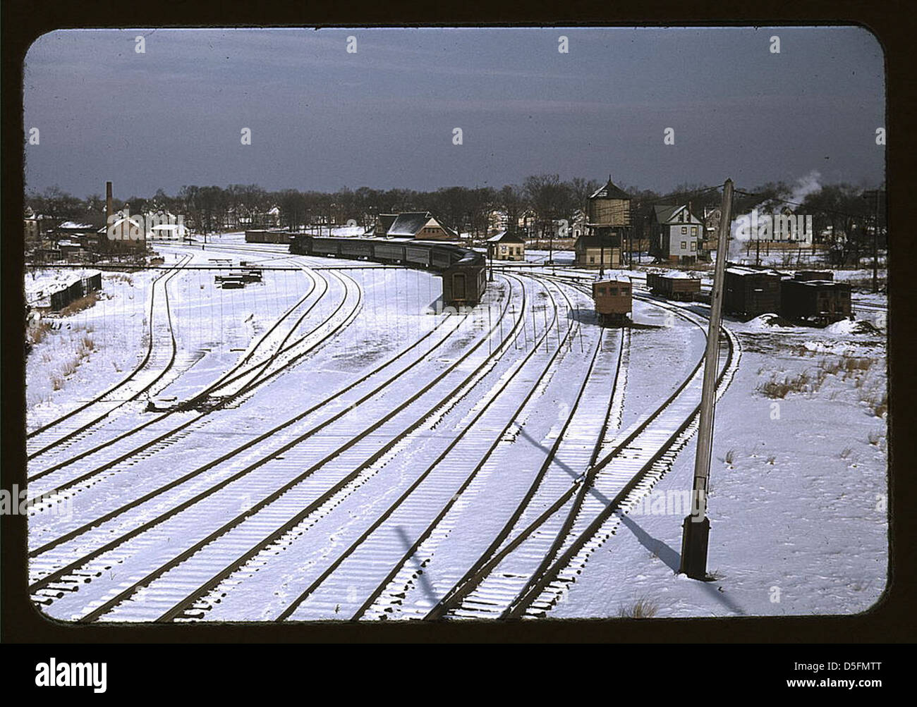 1940s historical rail tracks hi-res stock photography and images - Alamy