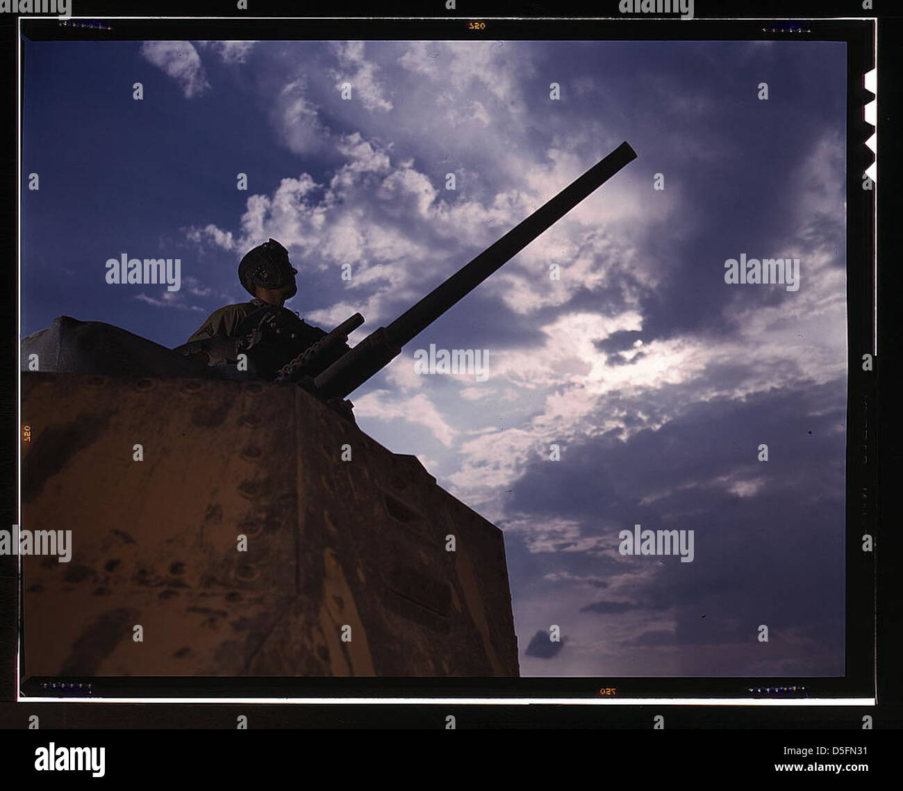 A tank commander is seen at Fort Knox, Kentucky, in June 1942, during ...