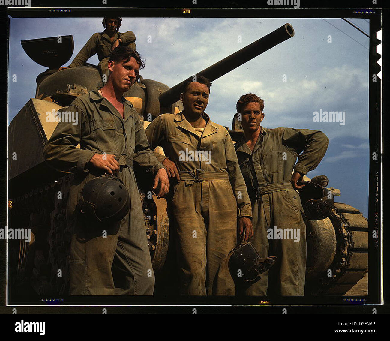 Tank crewmen hi-res stock photography and images - Alamy