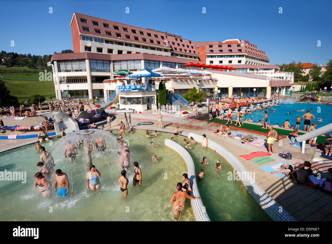 Varazdinske toplice, Hotel resort MInerva Stock Photo - Alamy