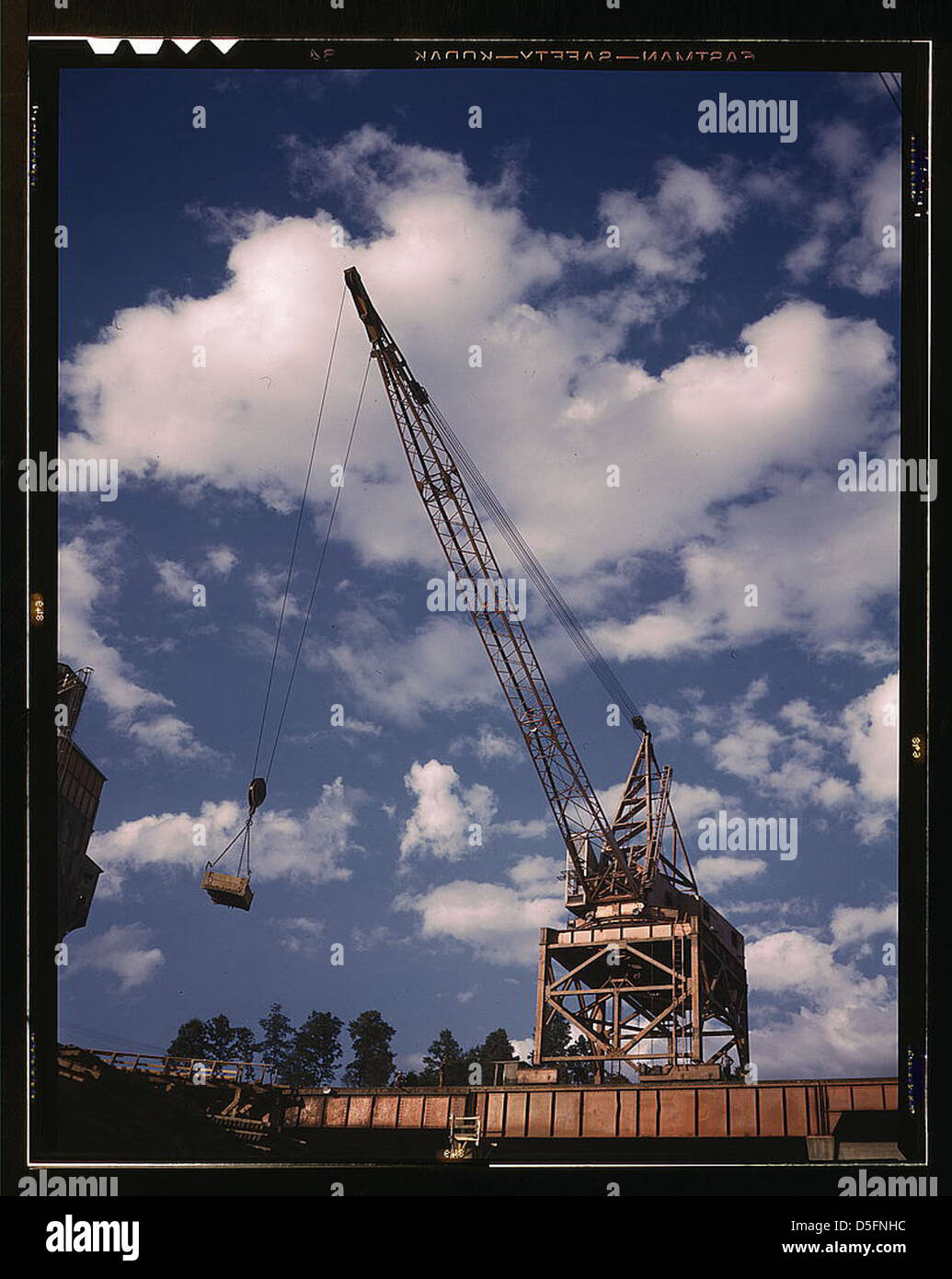 The construction of the Douglas Dam by the Tennessee Valley Authority ...