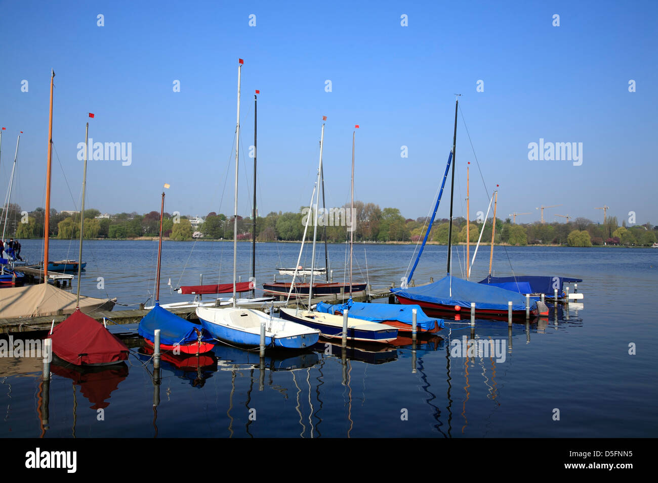 Alster boat hi-res stock photography and images - Alamy