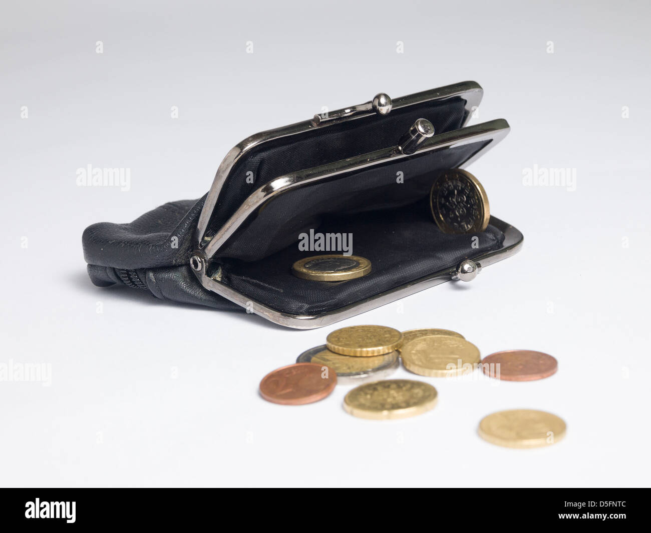 Coin purse white hi-res stock photography and images - Alamy