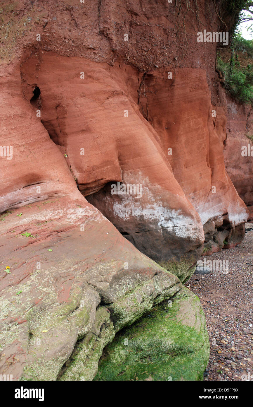 Red Sandstone Cliffs Stock Photo - Alamy