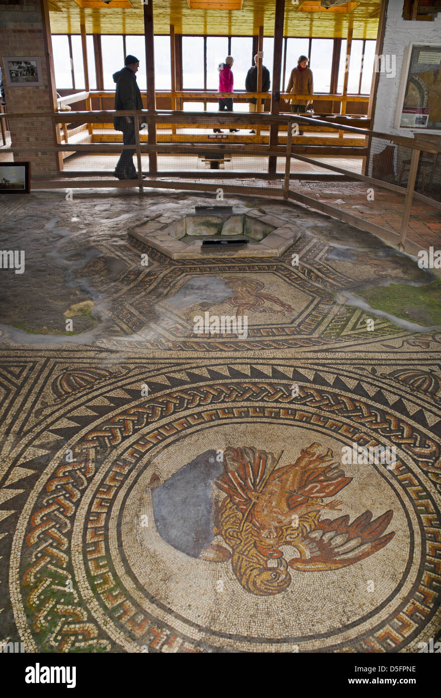 bignor roman villa Stock Photo - Alamy