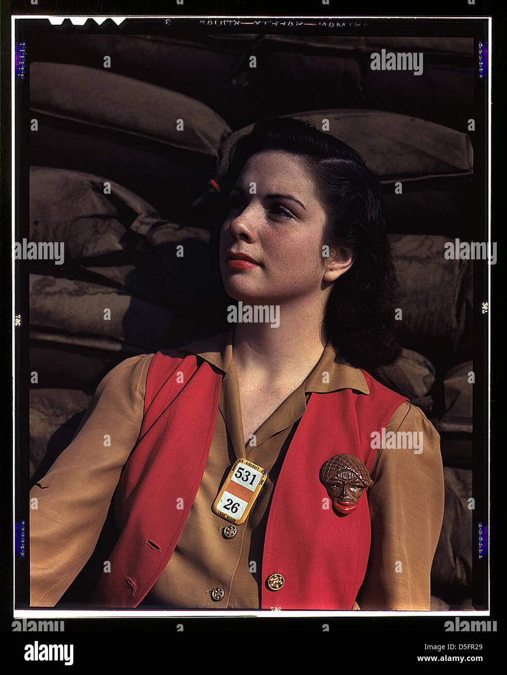 Worker douglas aircraft company hi-res stock photography and images - Alamy