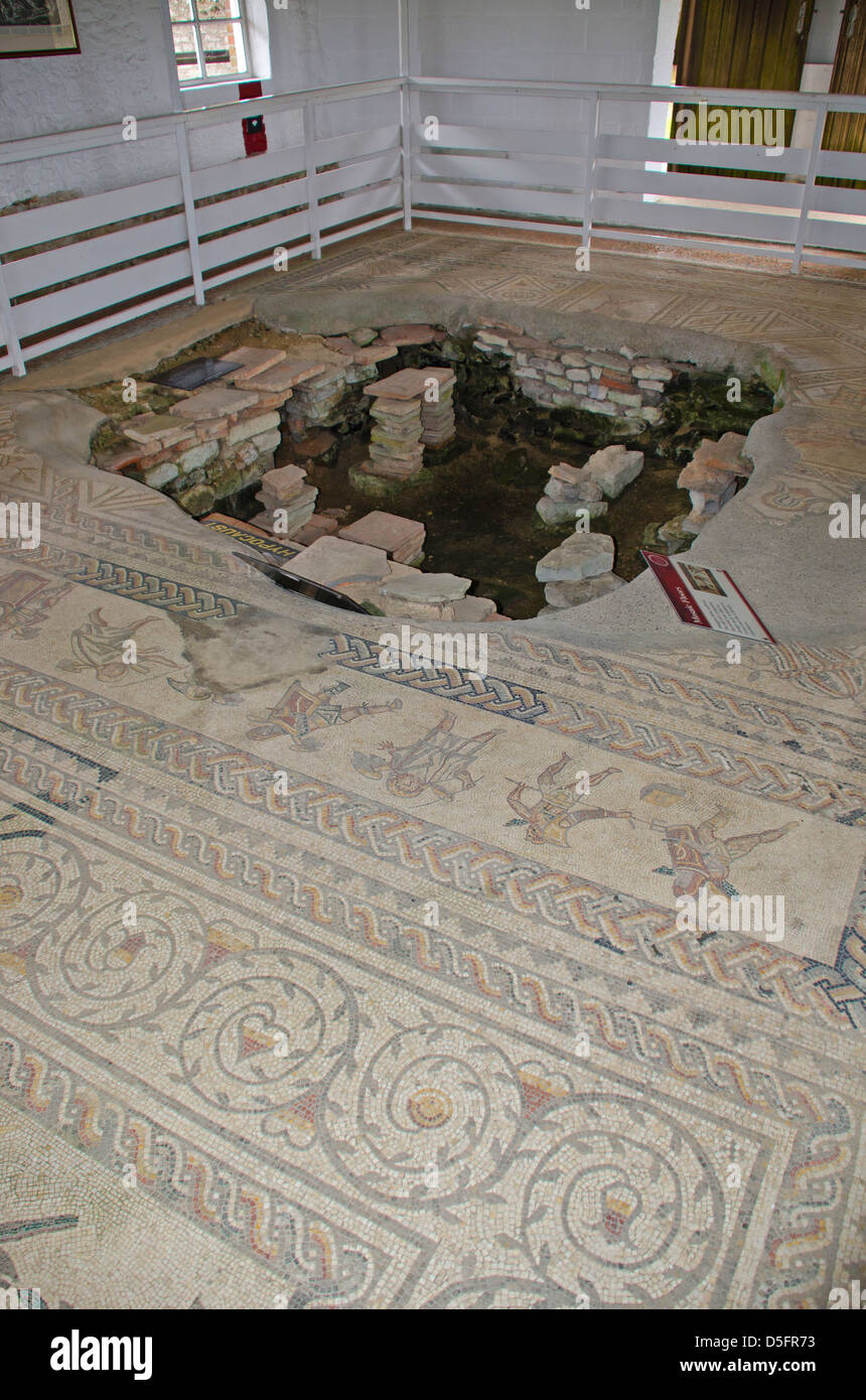 bignor roman villa Stock Photo - Alamy