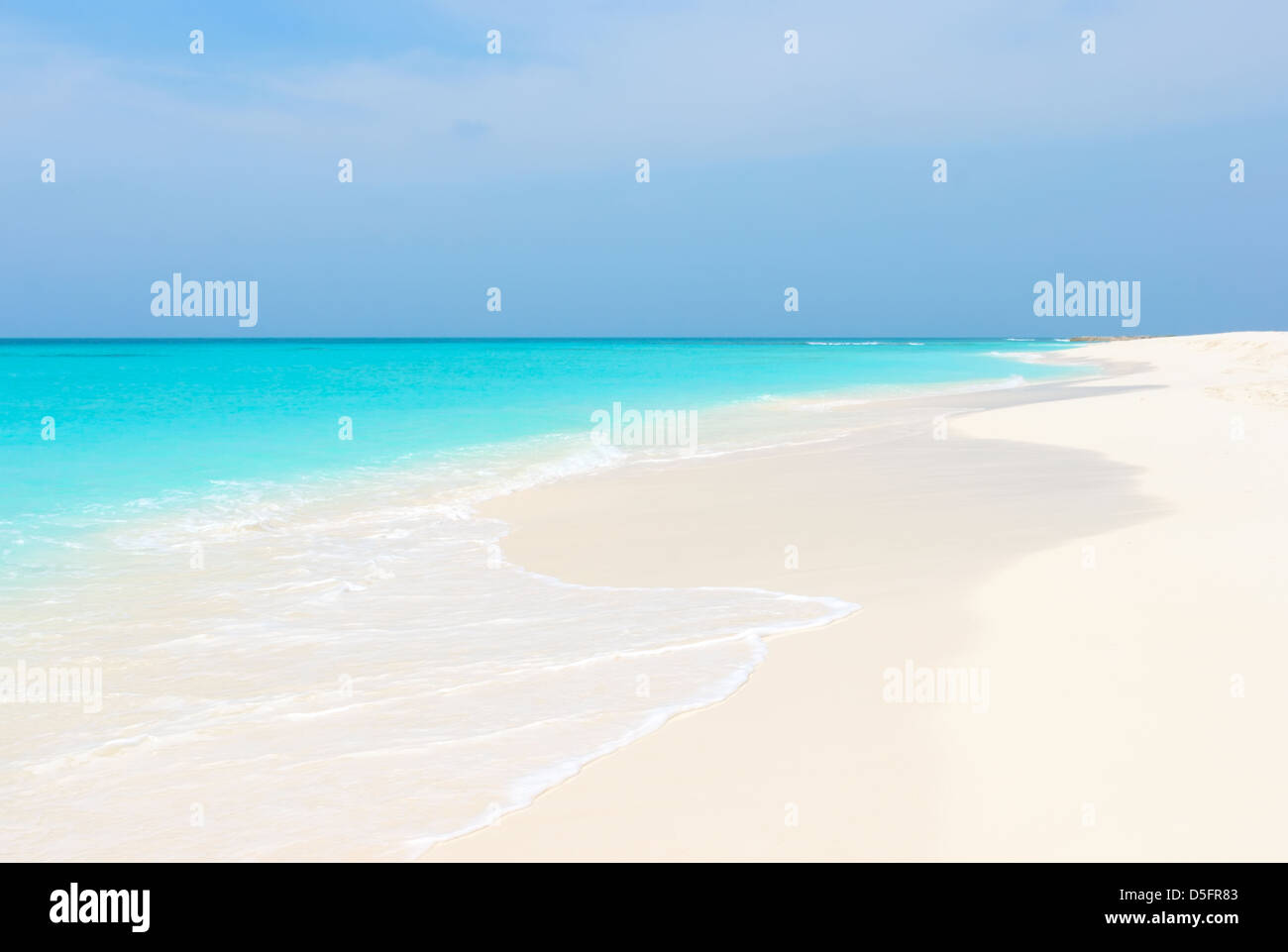 Tropical beach of island Cayo de Agua, Los Roques, Venezuela Stock ...