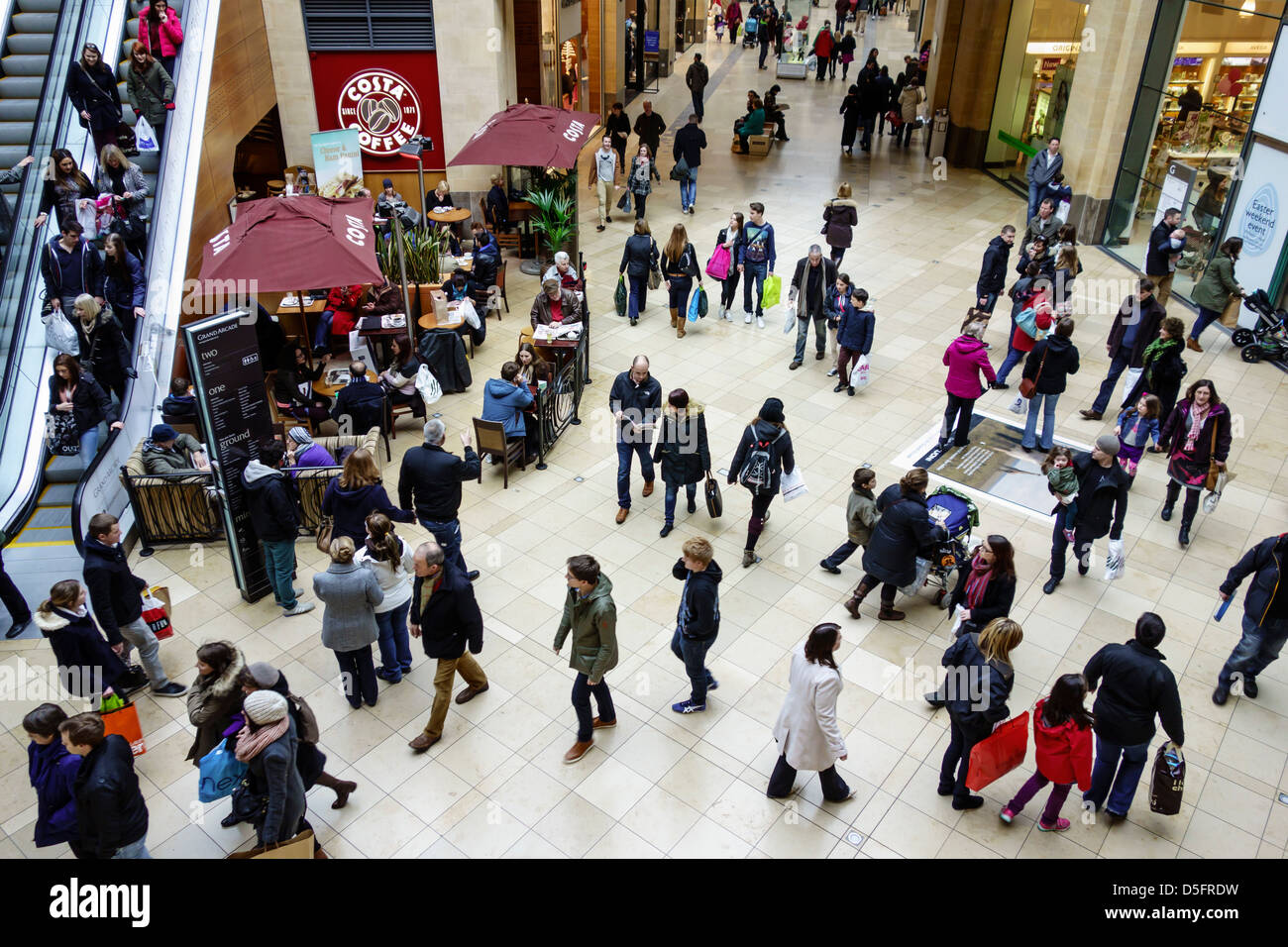 Grand Arcade Shopping Centre Mall Cambridge England UK Stock Photo - Alamy