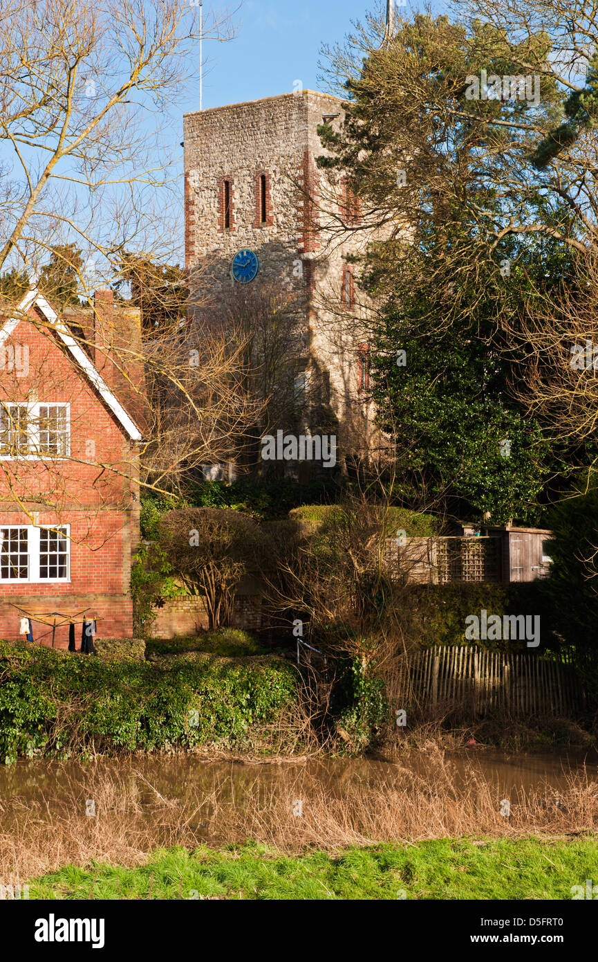 St Peter's and Paul's Church in Yalding Stock Photo - Alamy