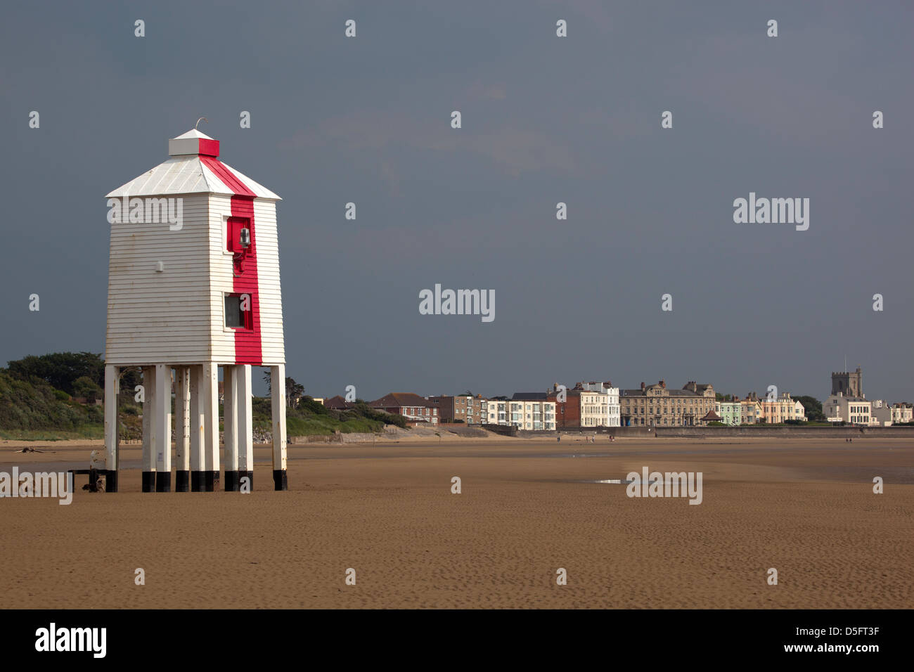The Low Lighthouse Burnham on Sea Stock Photo - Alamy