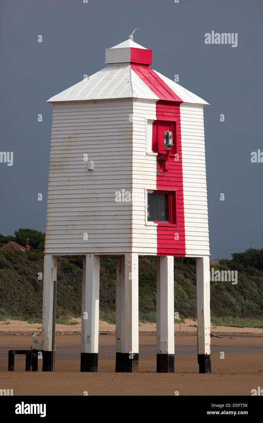 The Low Lighthouse Burnham on Sea Stock Photo - Alamy