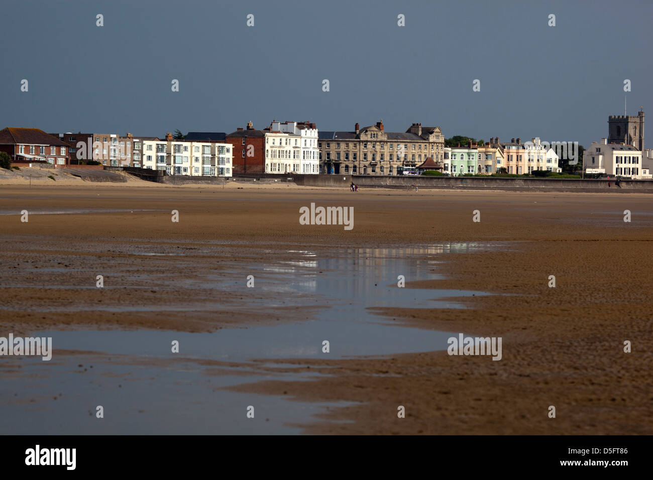 Beach at Burnham on Sea Stock Photo - Alamy