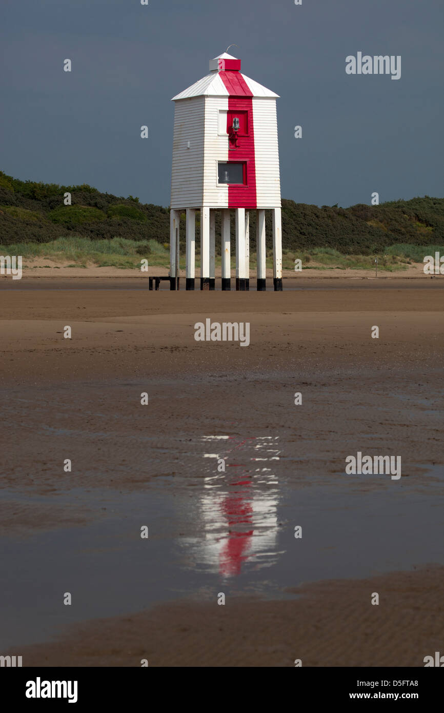 The Low Lighthouse Burnham on Sea Stock Photo - Alamy