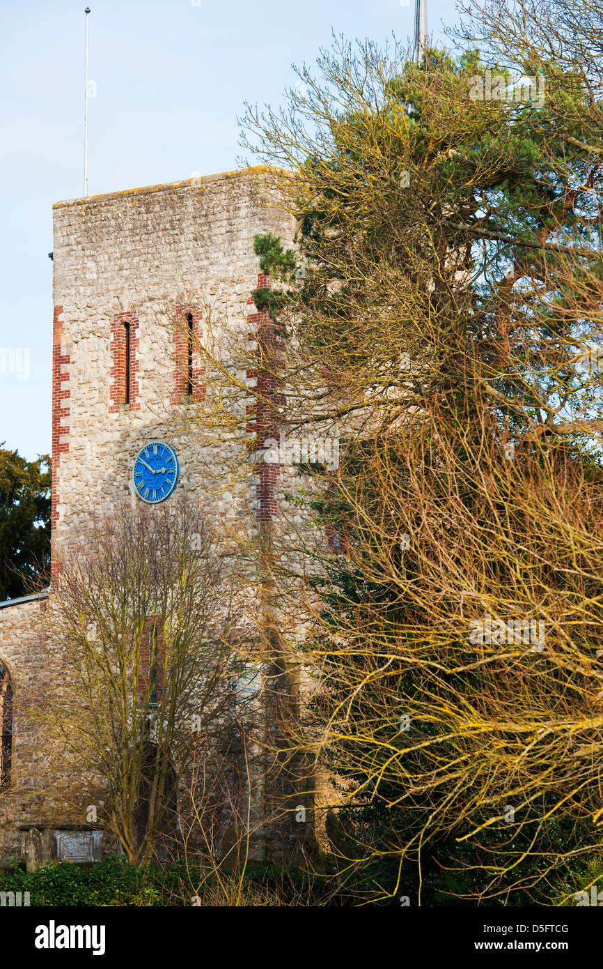 St Peter's and Paul's Church in Yalding Stock Photo - Alamy