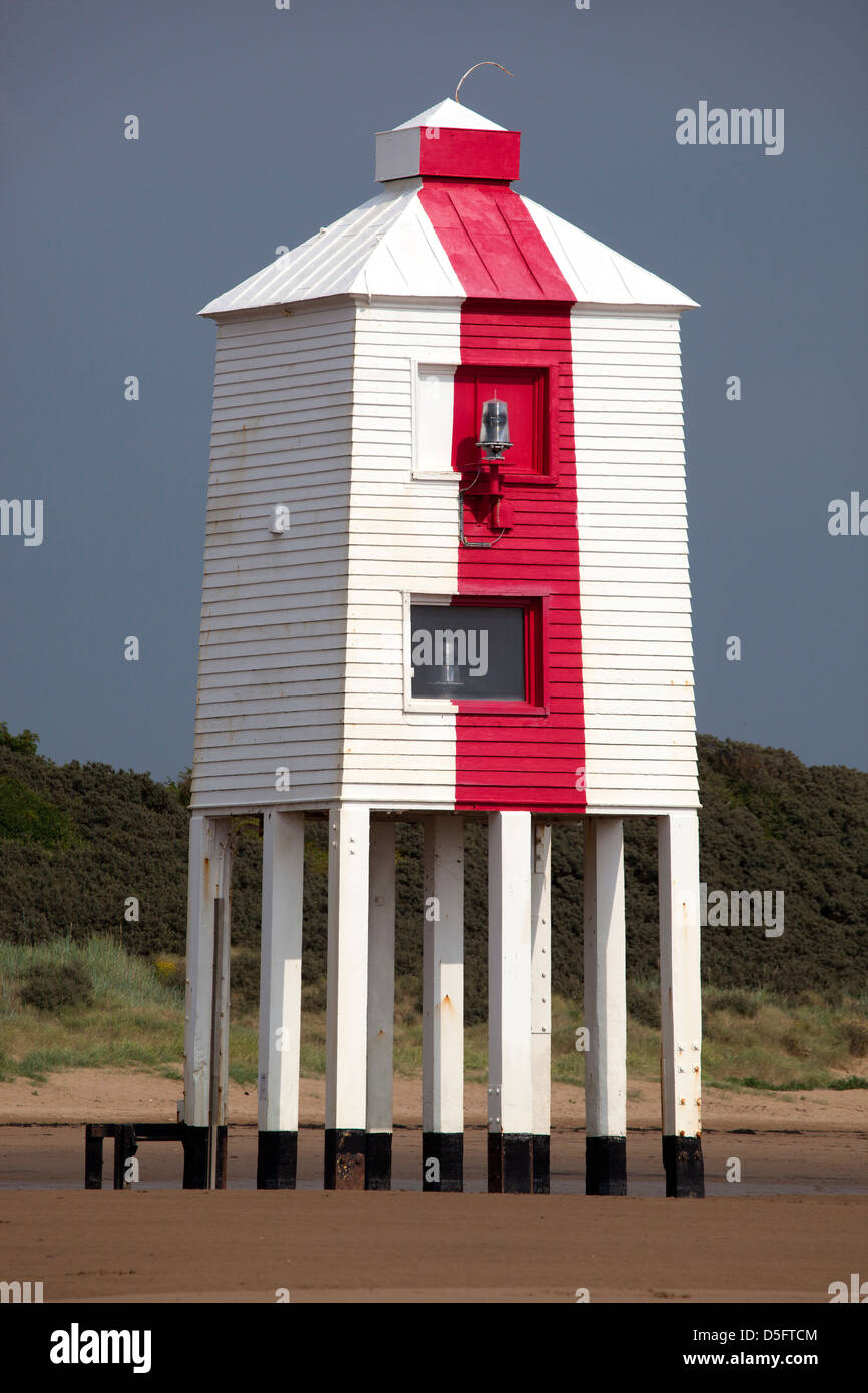 The Low Lighthouse Burnham on Sea Stock Photo - Alamy