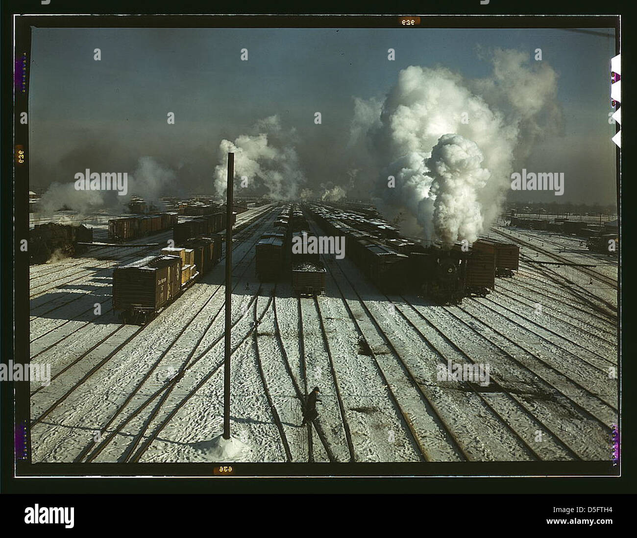 Rail classification yard hi-res stock photography and images - Alamy