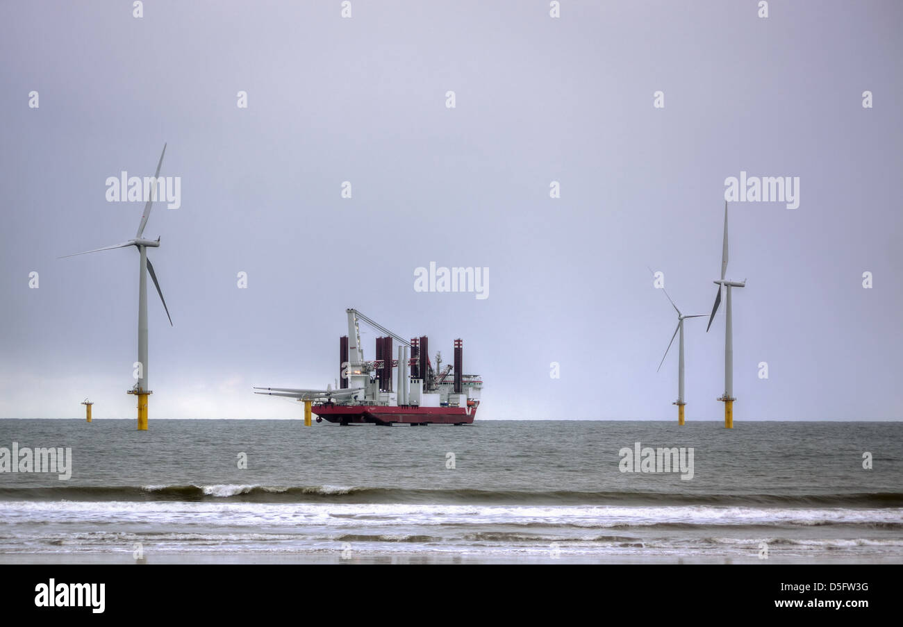 Teeside windfarm hi-res stock photography and images - Alamy
