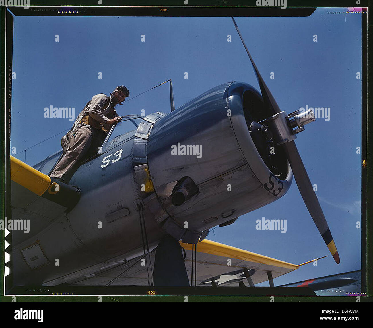 An aviation cadet in training at the Naval Air Base in Corpus Christi ...